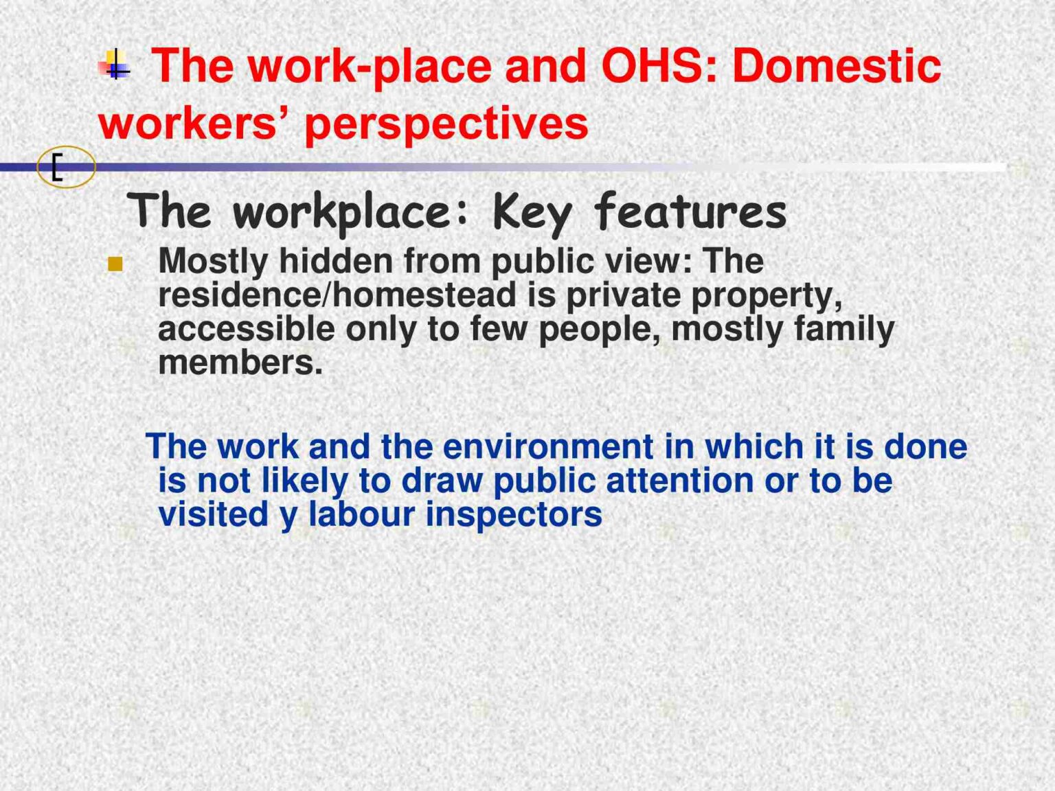 Domestic Workers' Perspectives - WIEGO