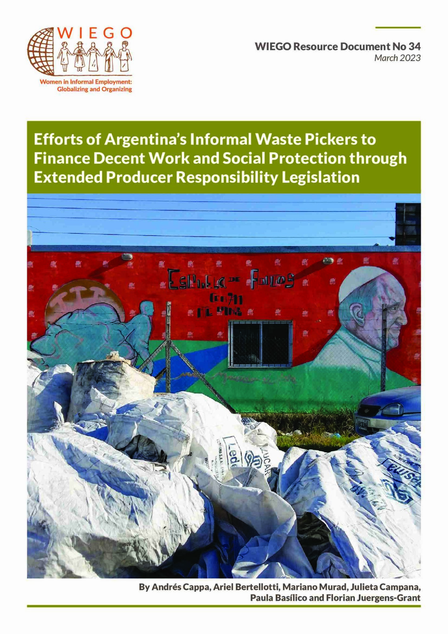 Efforts of Argentina’s Informal Waste Pickers to Finance Decent Work ...