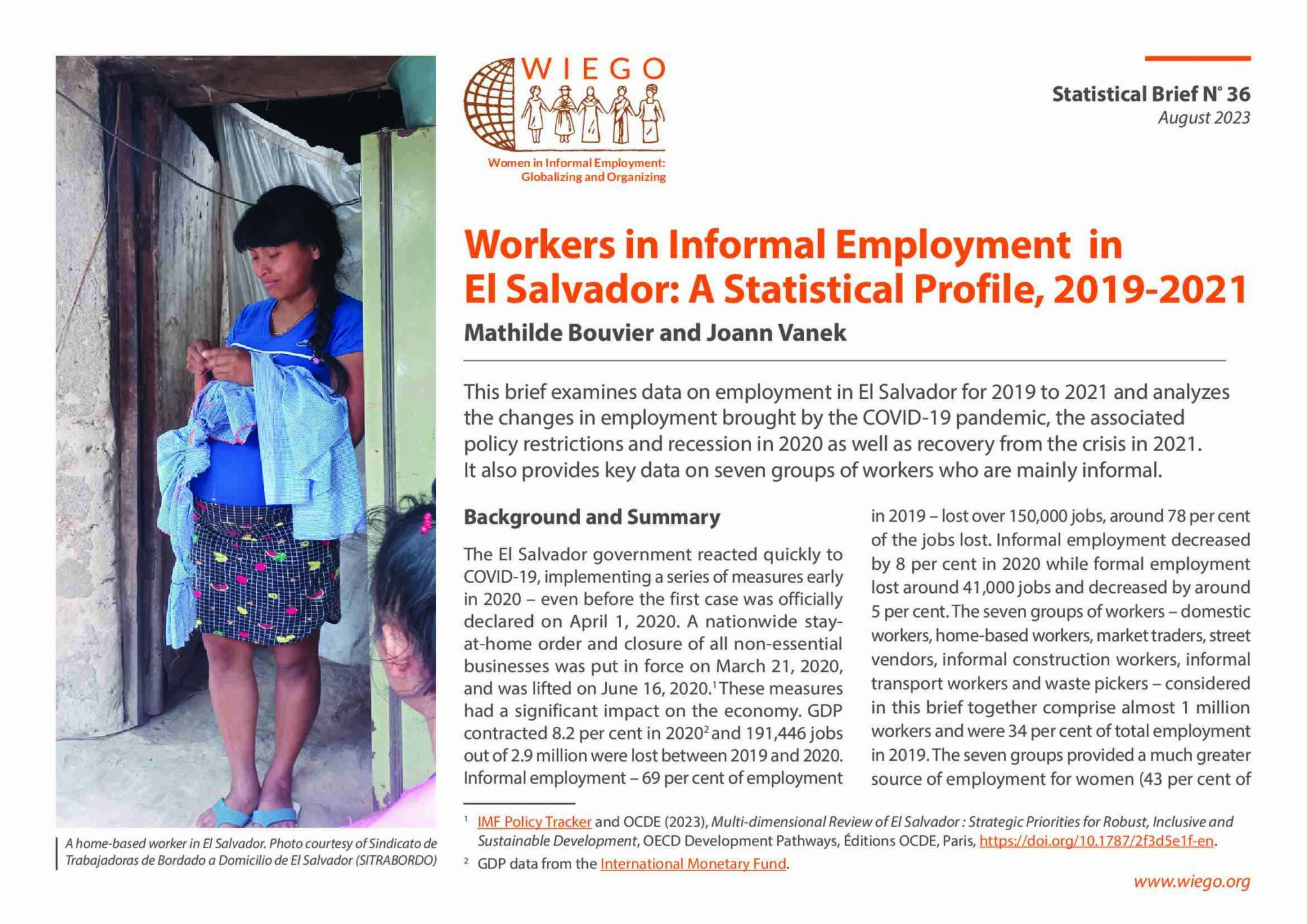 Statistical Picture - WIEGO