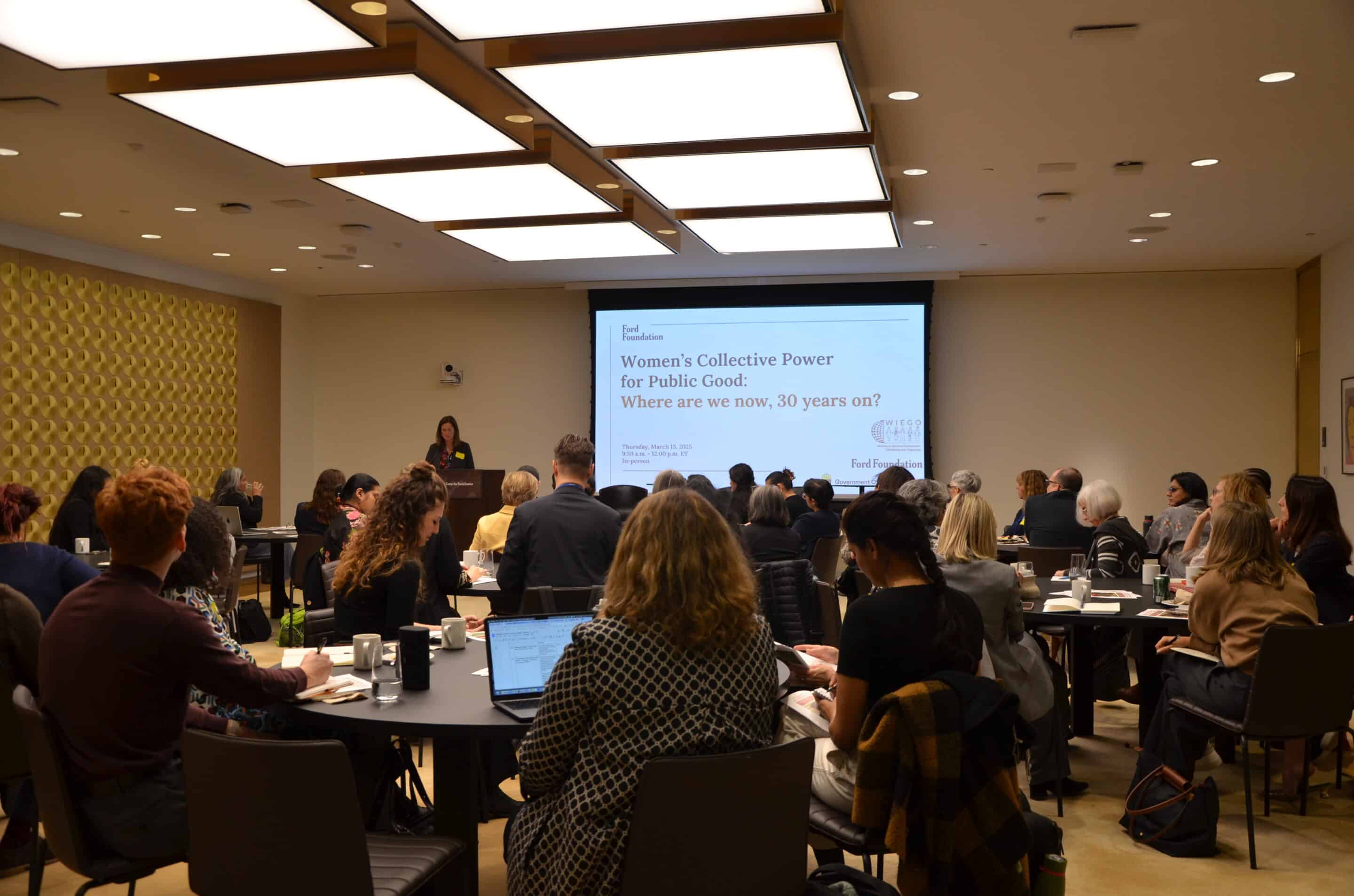 CSW69 Side Event: Women’s Collective Power for Public Good: Where are ...