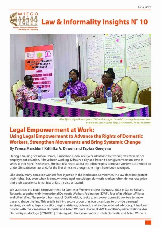 113th Session of the International Labour Conference (ILC) - WIEGO