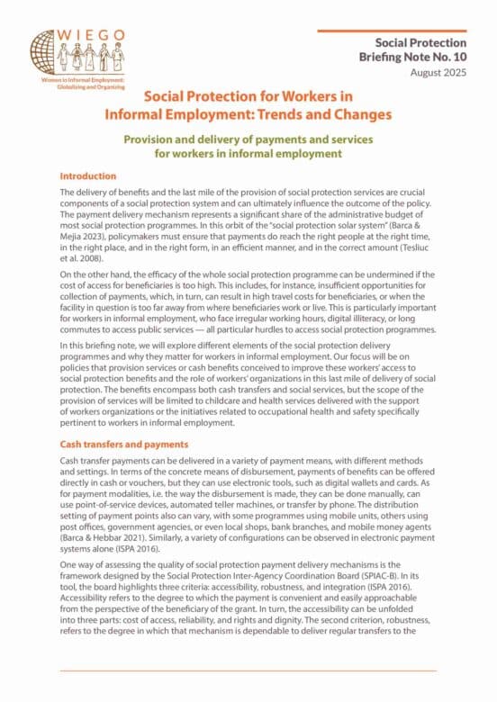 Statistical Picture - WIEGO