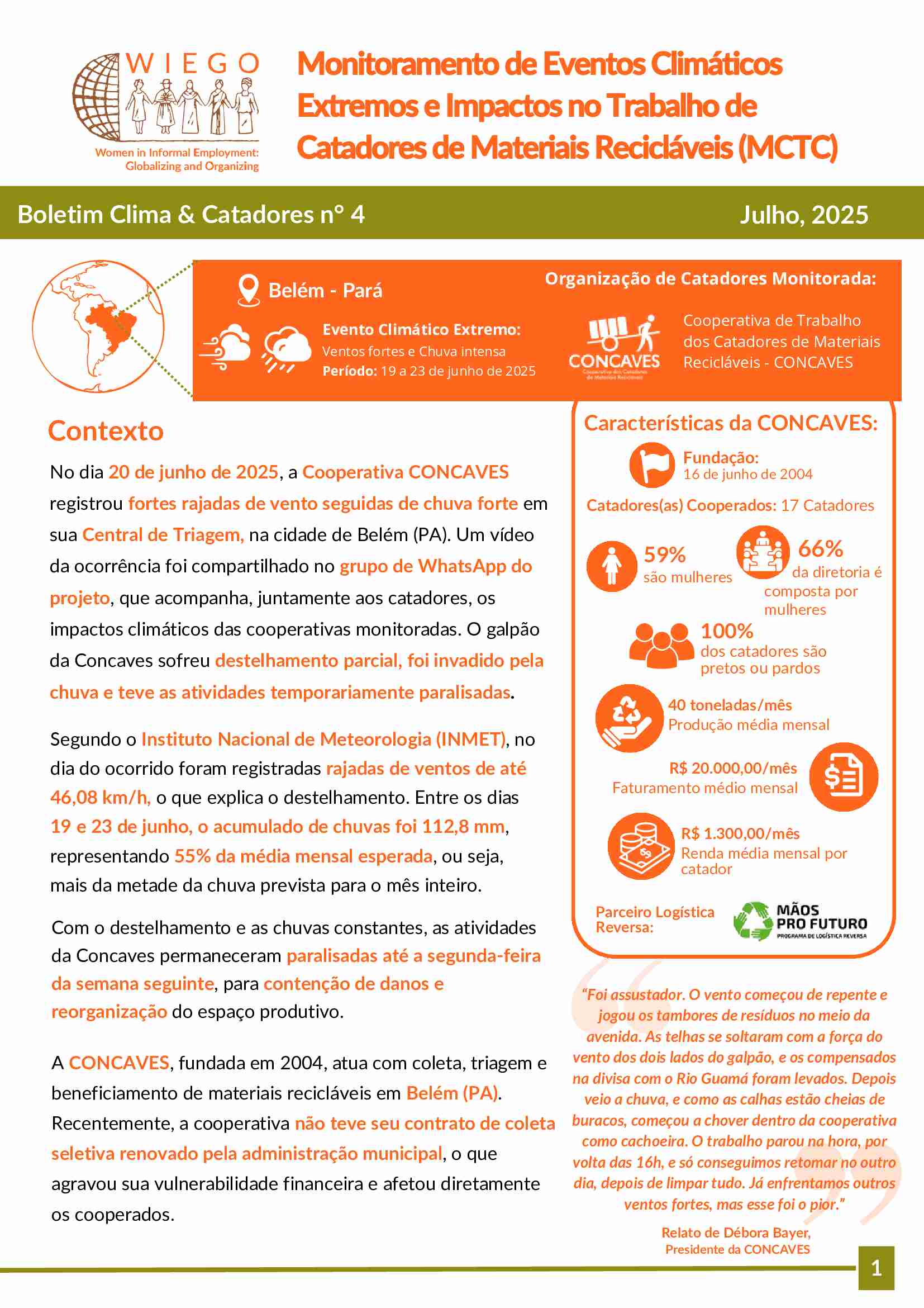 113th Session of the International Labour Conference (ILC) - WIEGO